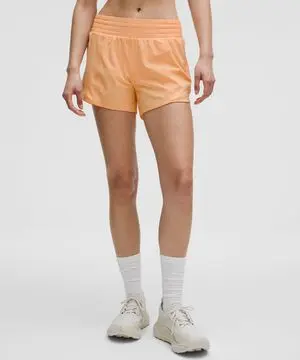 Lululemon Hotty Hot High-rise Lined Short 4 Rock Melon
