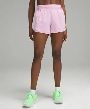Lululemon Hotty Hot High-rise Lined Short 4 Vitapink