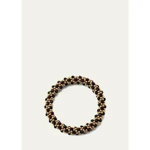 Meredith Frederick 14k Gold And Black Onyx Beaded Bracelet