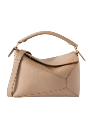 Loewe LOEWE Puzzle Edge Small Shoulder Bag Sand