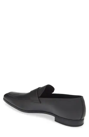Prada Saffiano Leather Penny Loafer