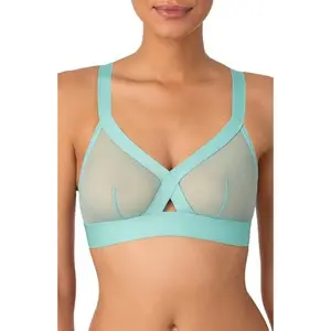Dkny Sheers Wireless Bralette - Aquifer