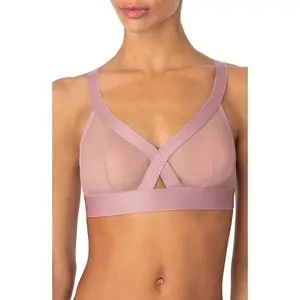 Dkny Sheers Wireless Bralette Lilas