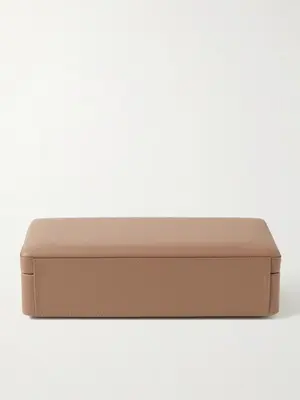SCATOLA DEL TEMPO Full-grain Leather Watch Box