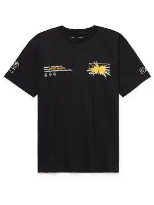 SPACE AVAILABLE Alex Olson Case Study Printed Upcycled Cotton-jersey T-shirt S