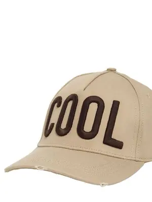 Dsquared2 Cool Patch Cotton Gabardine Cap