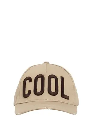 Dsquared2 Cool Patch Cotton Gabardine Cap