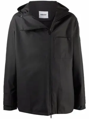 AMBUSH Coated Zip-front Jacket - Black