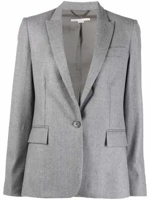 Stella McCartney Single-breasted Wool Blazer