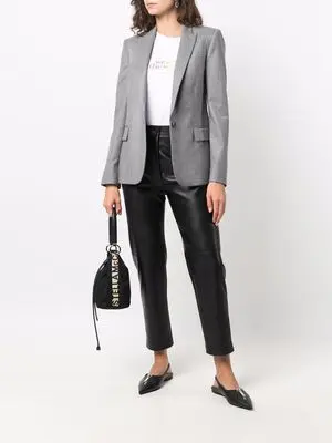 Stella McCartney Single-breasted Wool Blazer