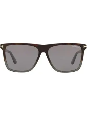 TOM FORD Rectangular Sunglasses - Green