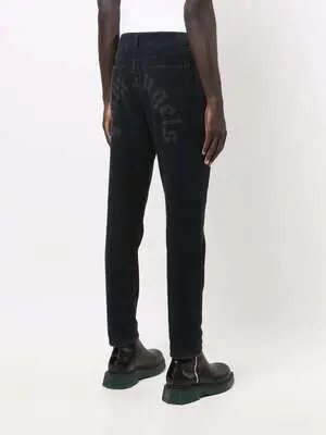 Palm Angels Logo-print Corduroy Trousers
