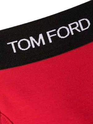 TOM FORD Logo Waistband Boxers - Red