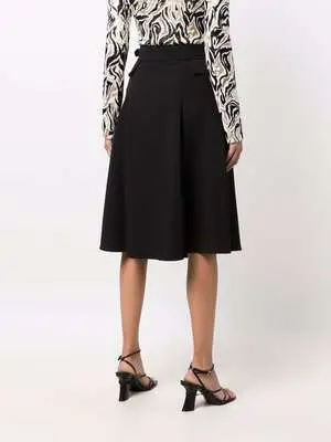 Elisabetta Franchi Flap-pocket A-line Skirt