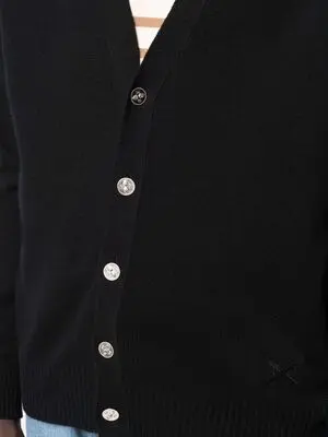 BARRIE Buttoned Cashmere Cardigan