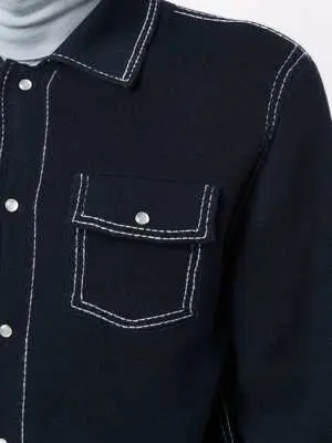 BARRIE Flap-pocket Cashmere Overshirt