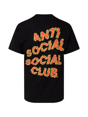 ANTI SOCIAL SOCIAL CLUB Maniac-print T-shirt - Black