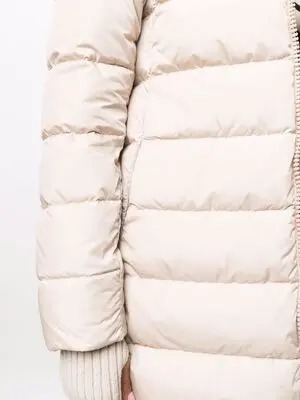 Herno Padded Hooded Coat - Neutrals