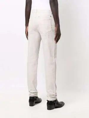 Givenchy Distressed-effect Slim-fit Jeans
