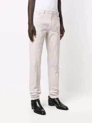 Givenchy Distressed-effect Slim-fit Jeans