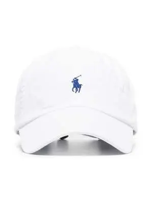 Ralph Lauren Logo-embroidered Cotton Cap White