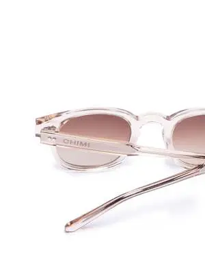 Chimi Wayfarer Transparent-frame Sunglasses