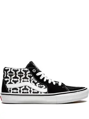 VANS X Supreme Skate Grosso Mid Monogram Sneakers - Black