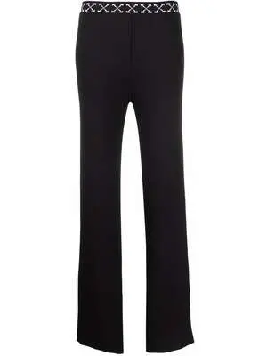Off-White Arrows Waistband Ribbed Trousers