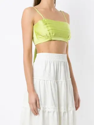 OLYMPIAH Esther Cropped Top