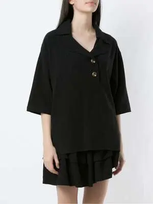 OLYMPIAH Zuzu Buttoned Blouse