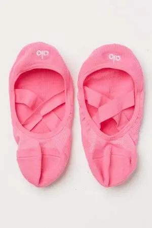 Alo Yoga ALO Barre Socks Candy Pink