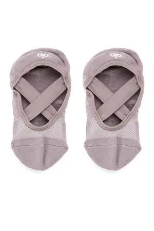 Alo Yoga ALO Barre Socks Lavender Smoke