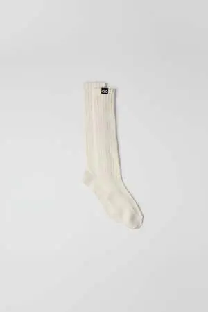 Alo Yoga Scrunch Socks - Bone
