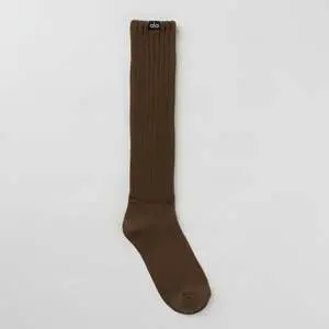 Alo Yoga Scrunch Socks - Espresso