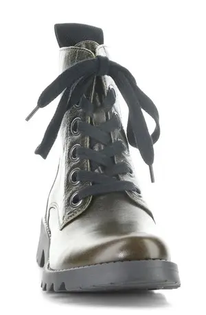Fly London Ragi Combat Boots - Khaki