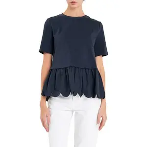 English Factory Scalloped Tops