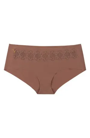 Uwila Warrior Seamless Lace Briefs - Toffee