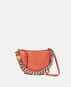 Stella McCartney Frayme Small Shoulder Bag - Bright Red