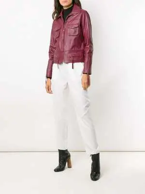 OLYMPIAH Arcadio Leather Jacket
