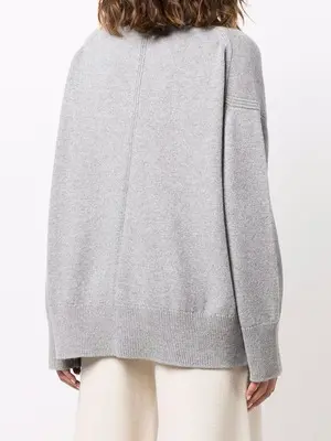 BARRIE Iconic Cashmere Pullover - Grey