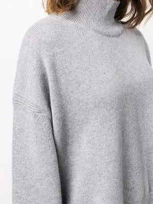 BARRIE Iconic Cashmere Pullover - Grey