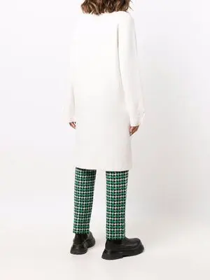BARRIE Single-breasted Cashmere-cotton Blend Coat