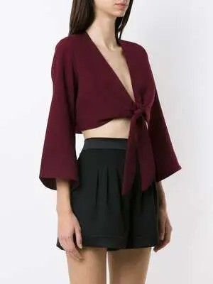 OLYMPIAH Lucca Cropped Blouse