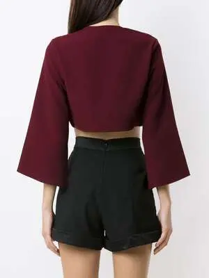 OLYMPIAH Lucca Cropped Blouse