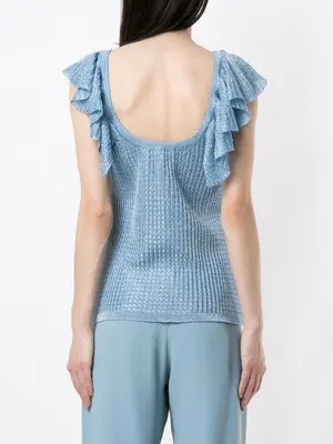 OLYMPIAH Sable Knitted Tank Top
