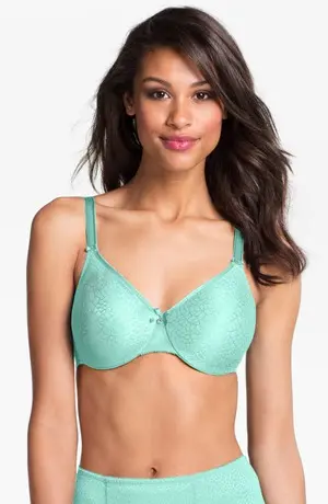 Chantelle CHANTELLE C Magnifique Underwire Minimizer Bra Blue Lagoon