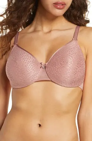 Chantelle CHANTELLE C Magnifique Underwire Minimizer Bra Tomboy Pink-t8