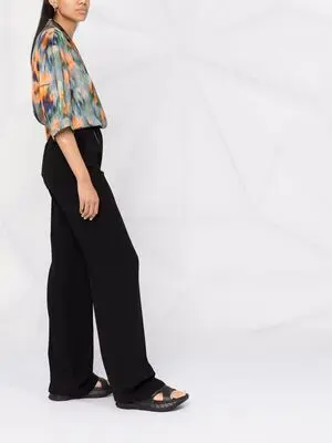 Off-White Abstract-print Bowling Shirt