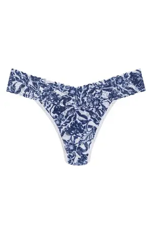Hanky Panky Print Original Rise Thong Confetti Flora Nordstrom Anniv