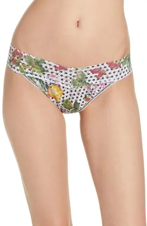 Hanky Panky Print Original Rise Thong Copacabana